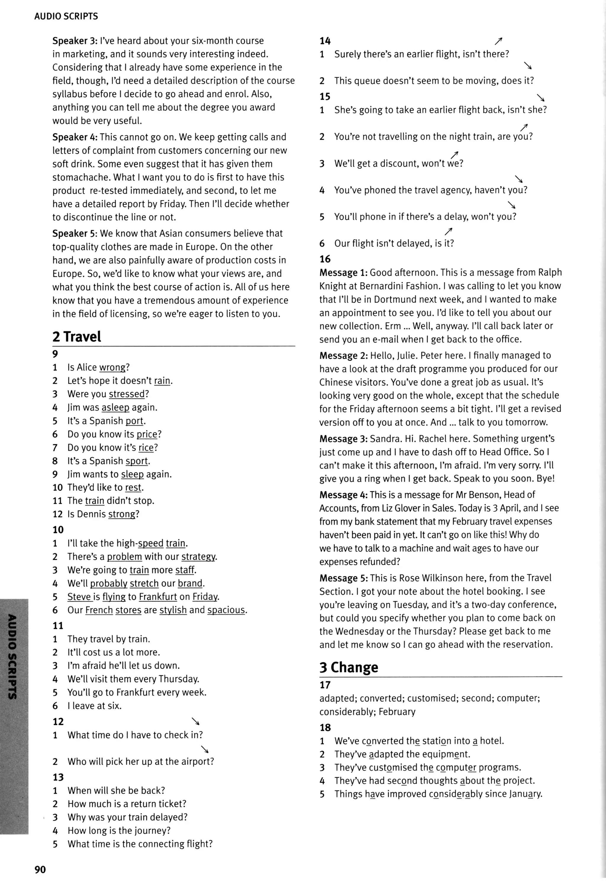 Market leader 3rd ed intermediate practice file | PDF