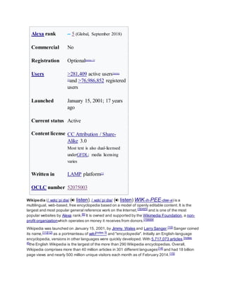 Wikepedia | DOCX
