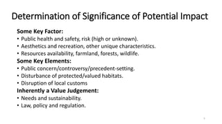 Environmental Impact Assessment | PPT