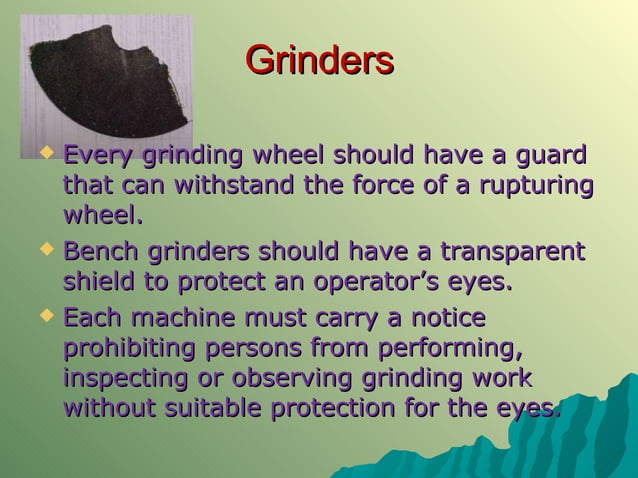 Mechanical Technology Grade 12 Chapter 3 Safety In The Workshop | PPT ...