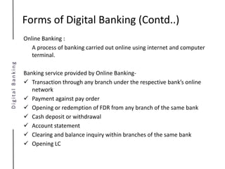 Digital Banking - Revolution in Bangladesh | PPTX