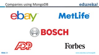 3 scenarios when to use MongoDB! | PPT