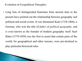 3 Schools of Geopolitics.pptx | Geography | Science