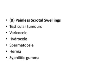 3 scrotal swellings | PPTX