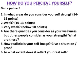 self concept inventory | PPTX