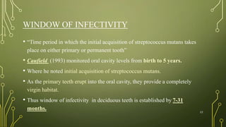 oral microflora through child upto adult age | PPTX