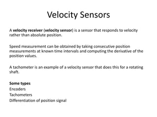 sensors | PPTX