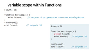 Module-3 15CS71-WTA-Serverside Development with PHP | PDF