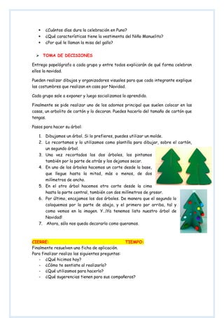 3° SES MIER 4 PS COSTUMBRES NAVIDEÑAS PERU Y OTROS PAISES FB MAESTRAS ...