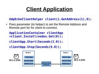 Building Topology in NS3 | PDF