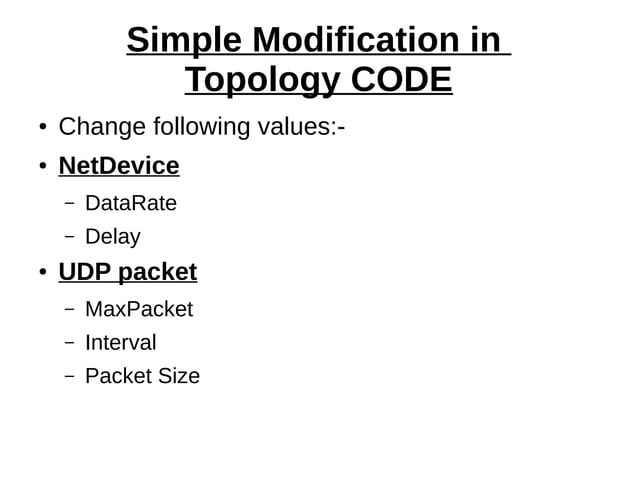 Building Topology in NS3 | PDF | Computer Networking | Computing