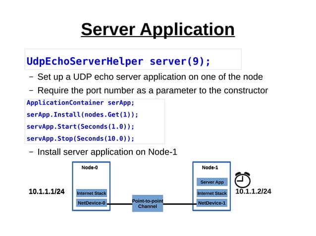 Building Topology in NS3