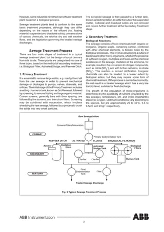 Sewage and Sludge Treatment | PDF