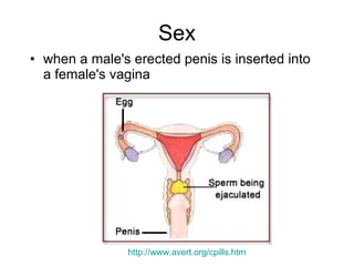 Sexual Intercourse Procedure