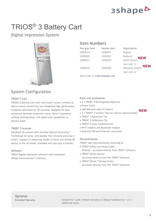 3shape trios 3 product catalog october 2016 (viet noted) | PDF | 3-D ...