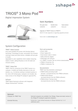 3shape trios 3 product catalog october 2016 (viet noted) | PDF | 3-D ...