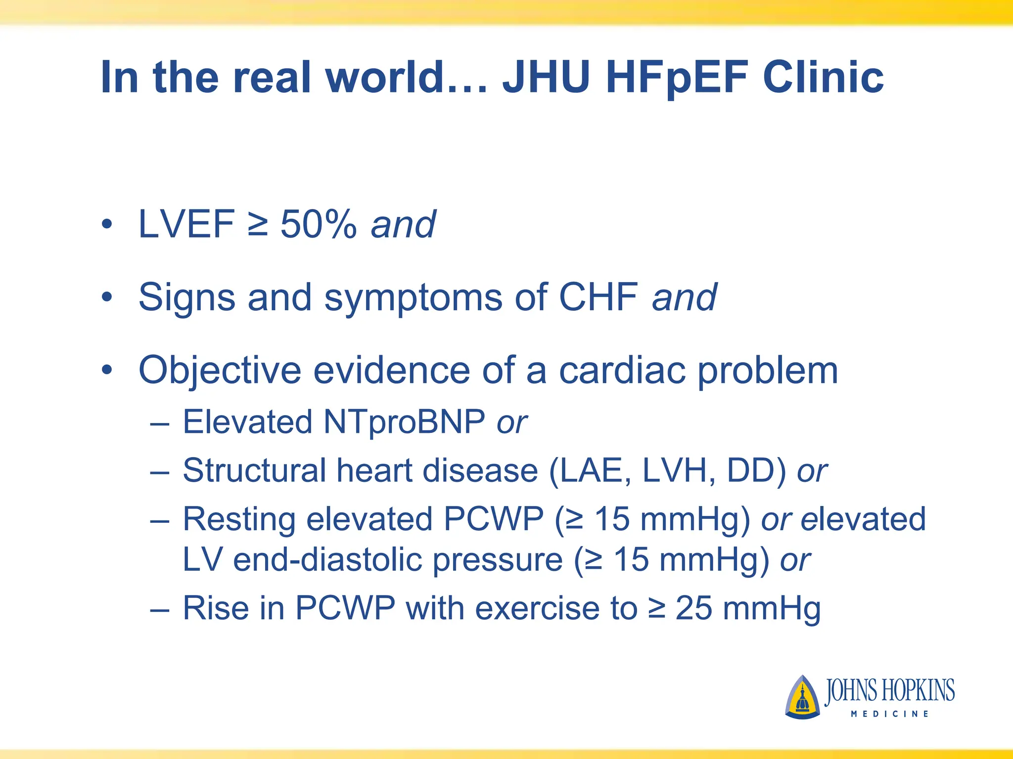 Heart Failure with Preserved Ejection Fraction: Diagnostic Updates | PPTX