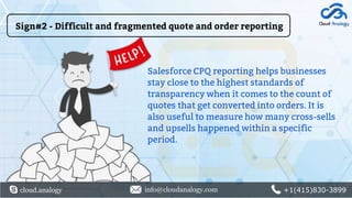 3 signs your business needs salesforce cpq | PPTX