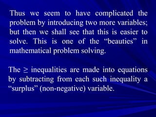 optimization simplex method introduction | PPT | Computer Software and Applications | Computing