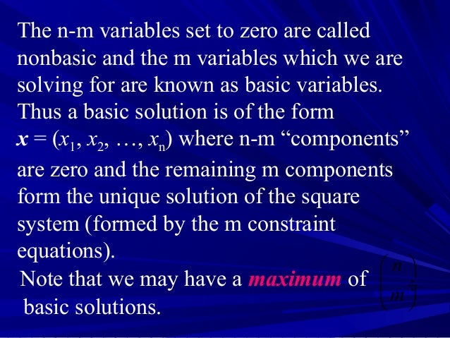 optimization simplex method introduction