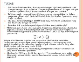 Single Population Model | PPTX