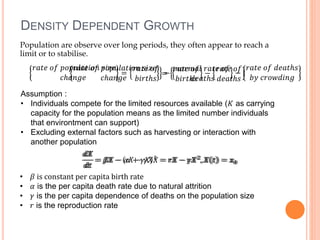 Single Population Model | PPT