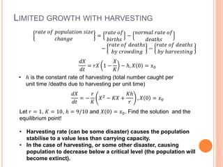 Single Population Model | PPT