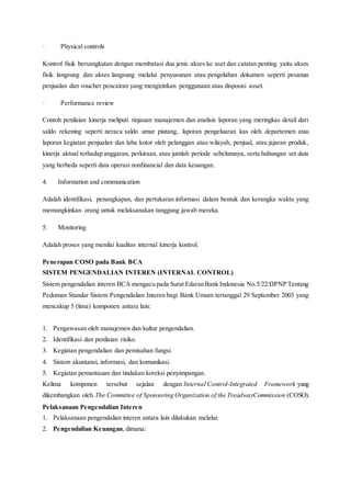 3, si & pi,mislia, hapzi ali, si pengendalian internal, unsur unsur ...