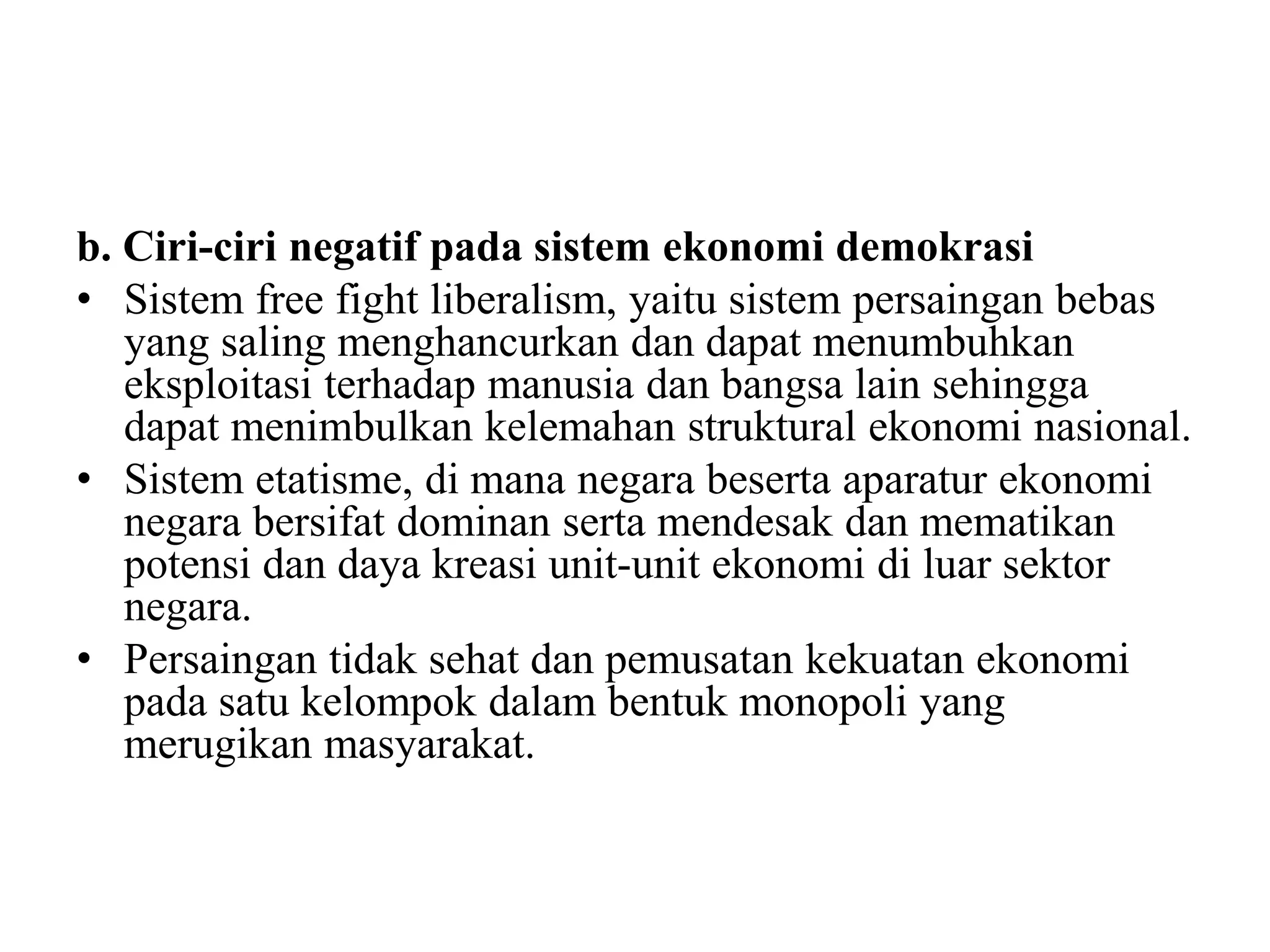 3 sistem ekonomi indonesia | PPTX