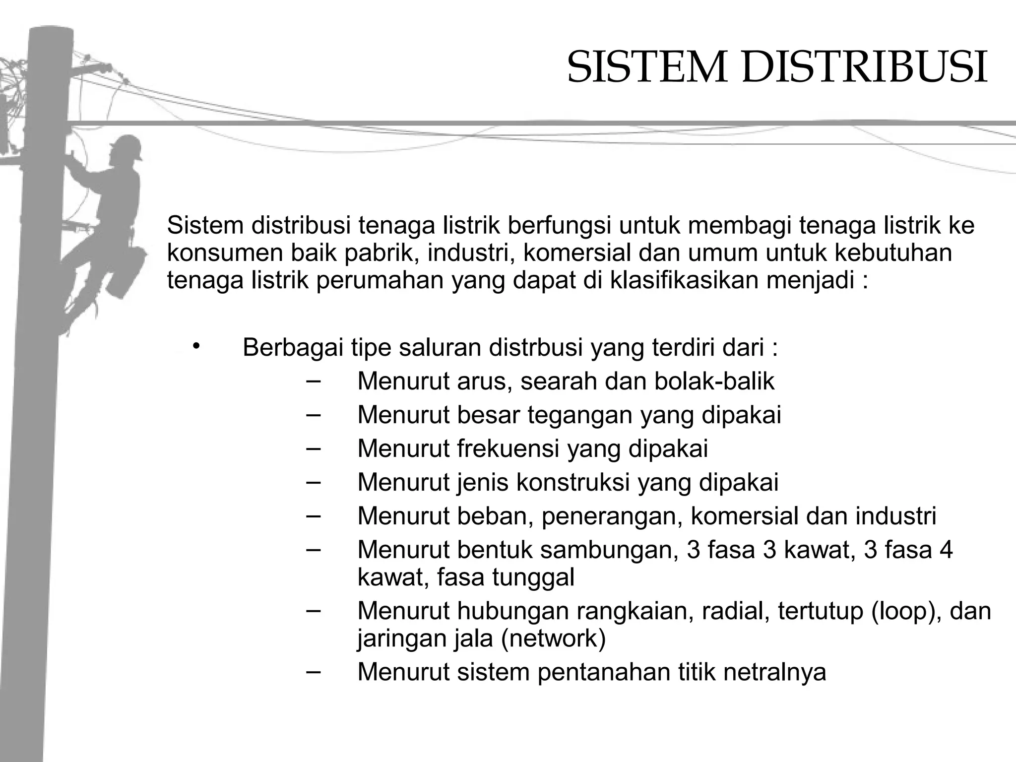 3 sistem tenaga listrik | PPT