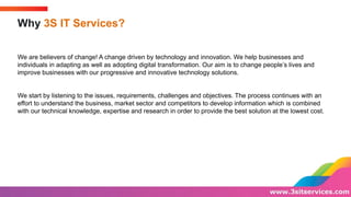 3S IT Services-Corporate-Deck | PPT