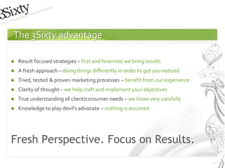 Who are 3Sixty | PPTX