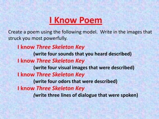 3 skeleton key notes and ppt | PPTX