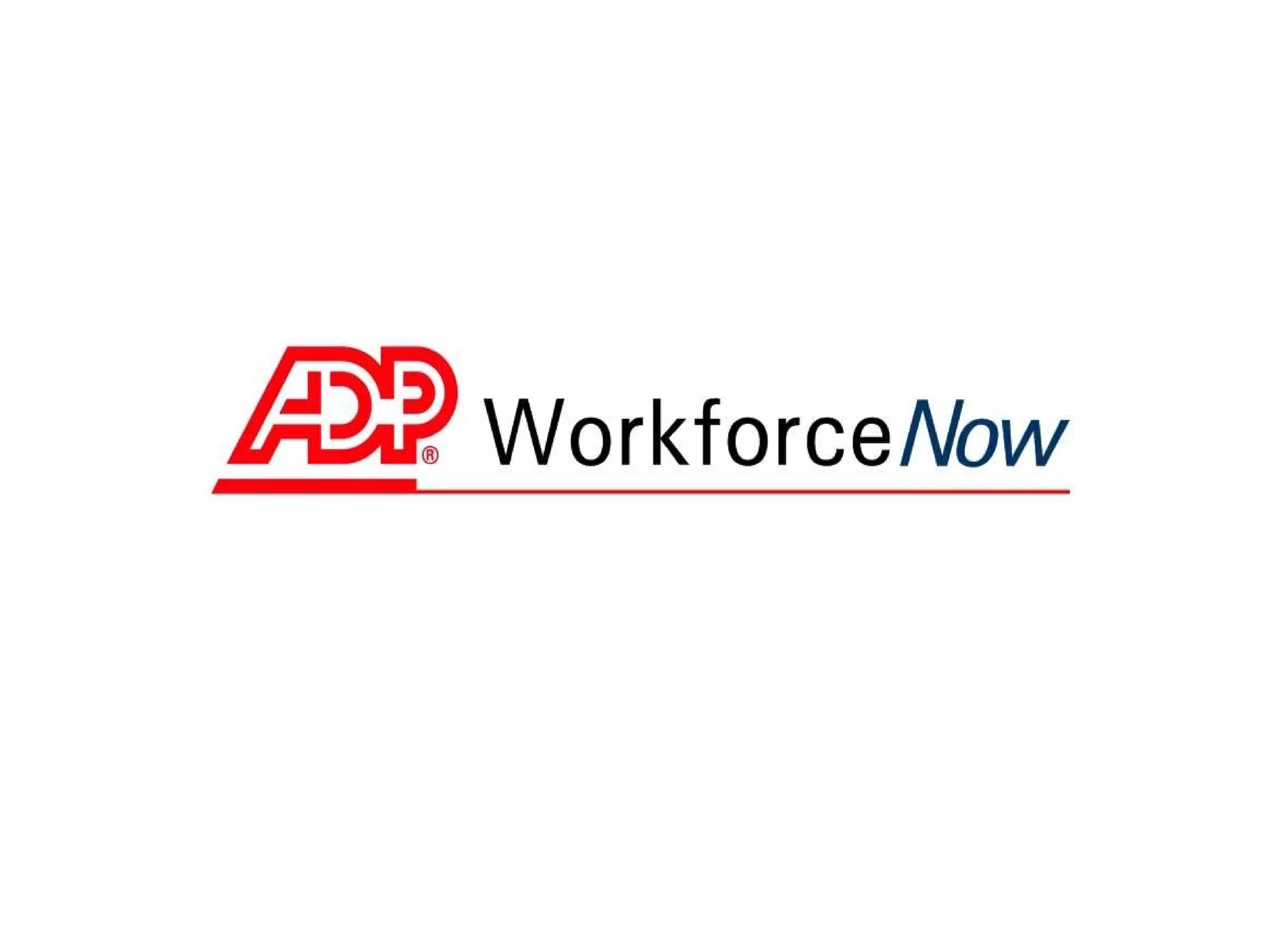 ADP Workforce Now Comprehensive HR | PPT