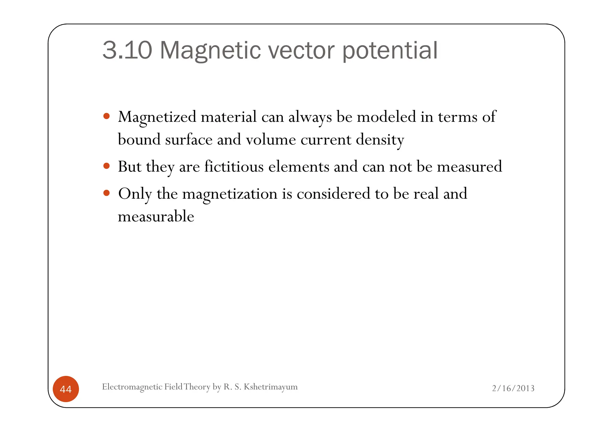 Electromagnetic Field Theory: Magnetostatics | PDF