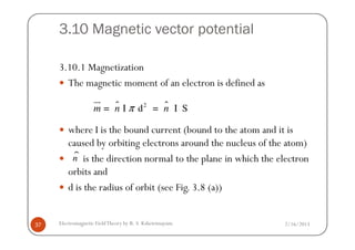 Electromagnetic Field Theory: Magnetostatics | PDF