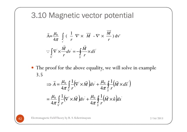 Electromagnetic Field Theory: Magnetostatics | PDF