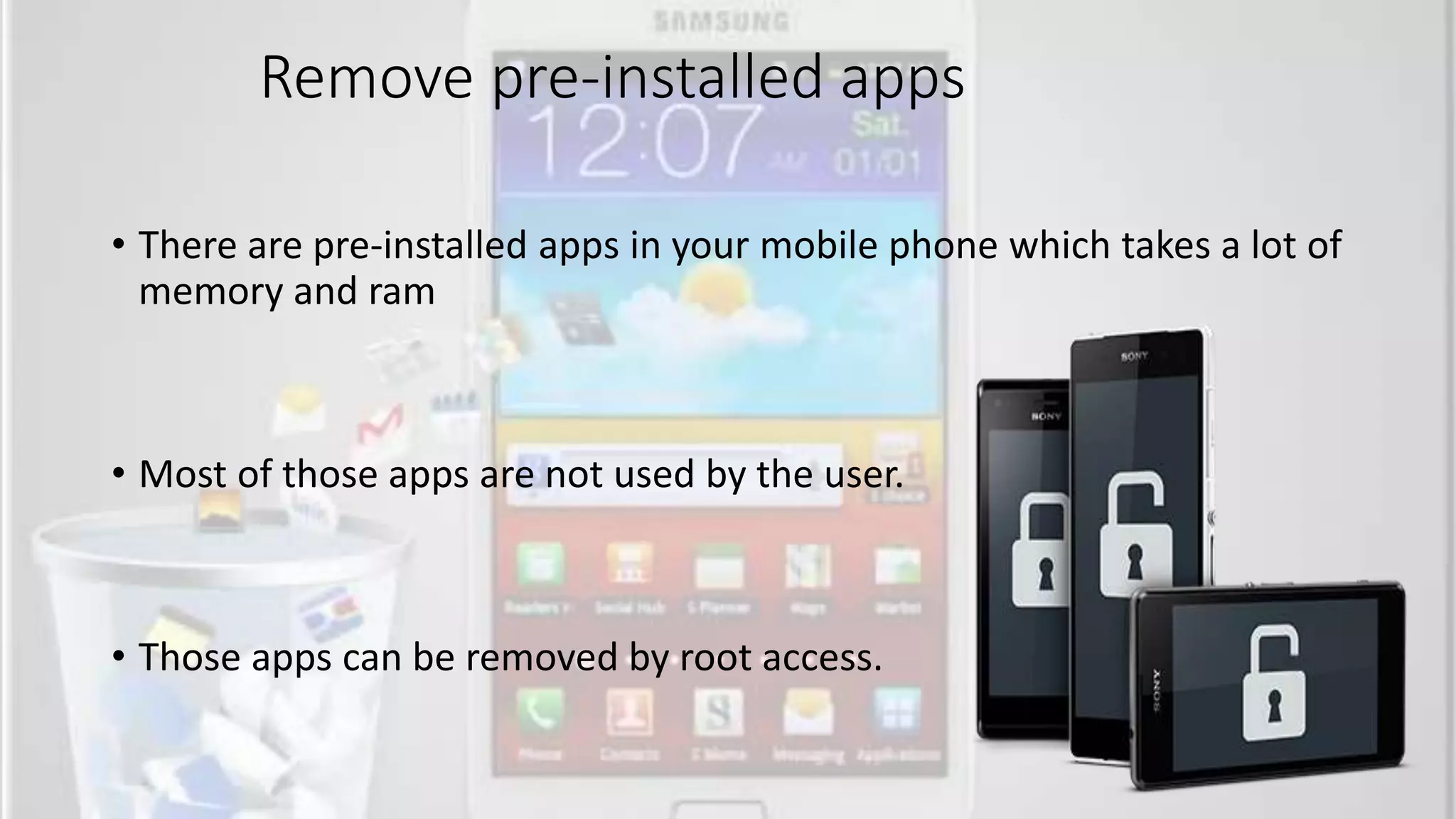 android and root process | PPTX