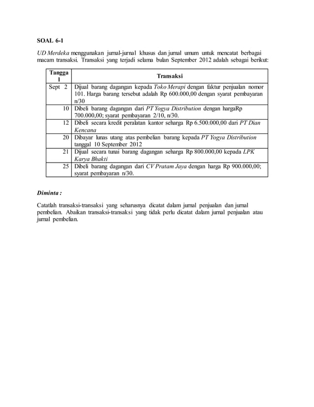 3 soal uas d3 smstr 1 | PDF