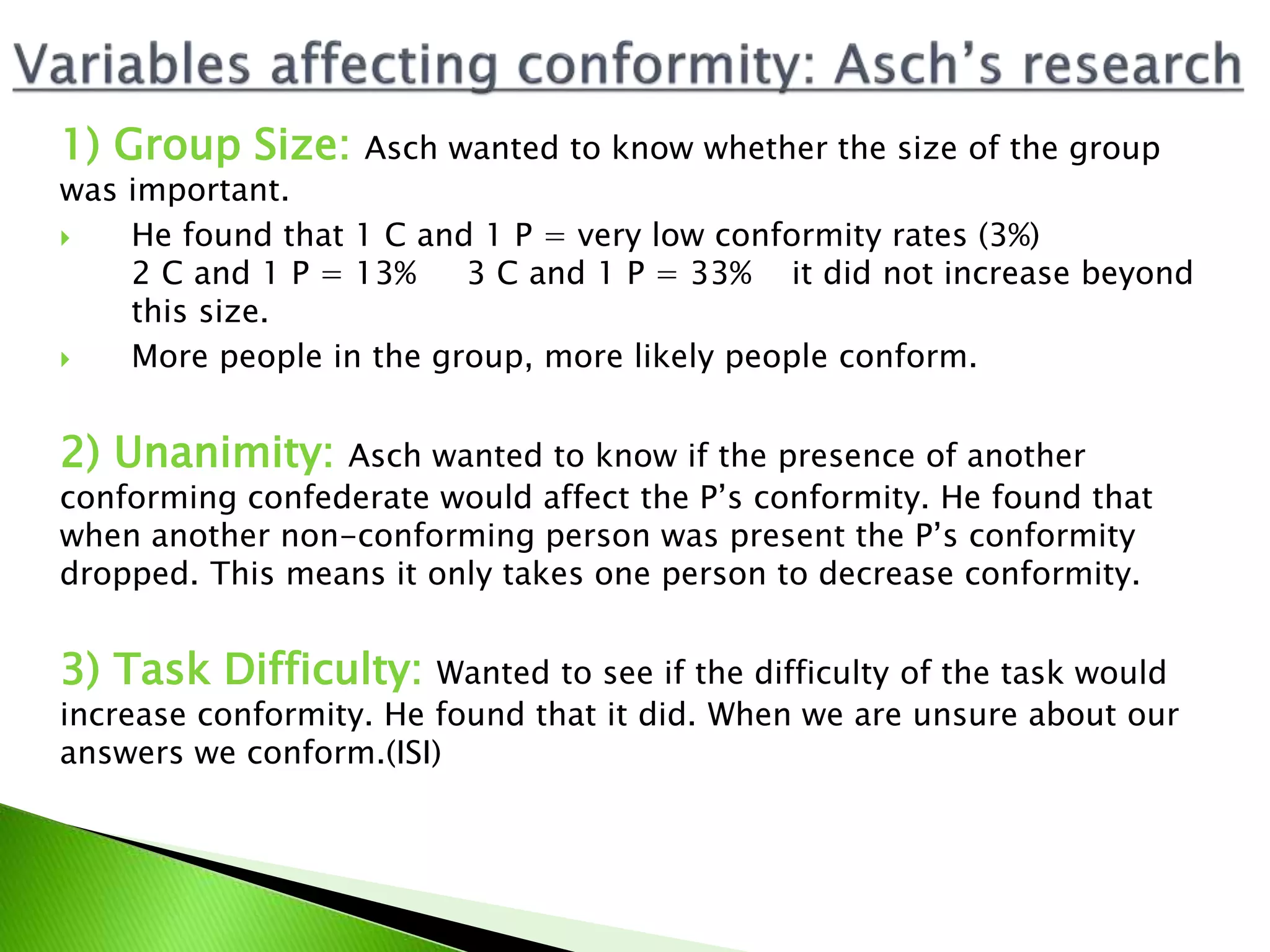 AQA AS Psychology Unit 1 SOCIAL INFLUENCE | PPTX