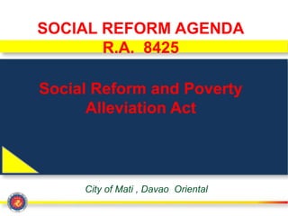3 social reform agenda | PPT