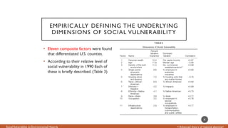 social vulnerability to environmental hazards | PDF