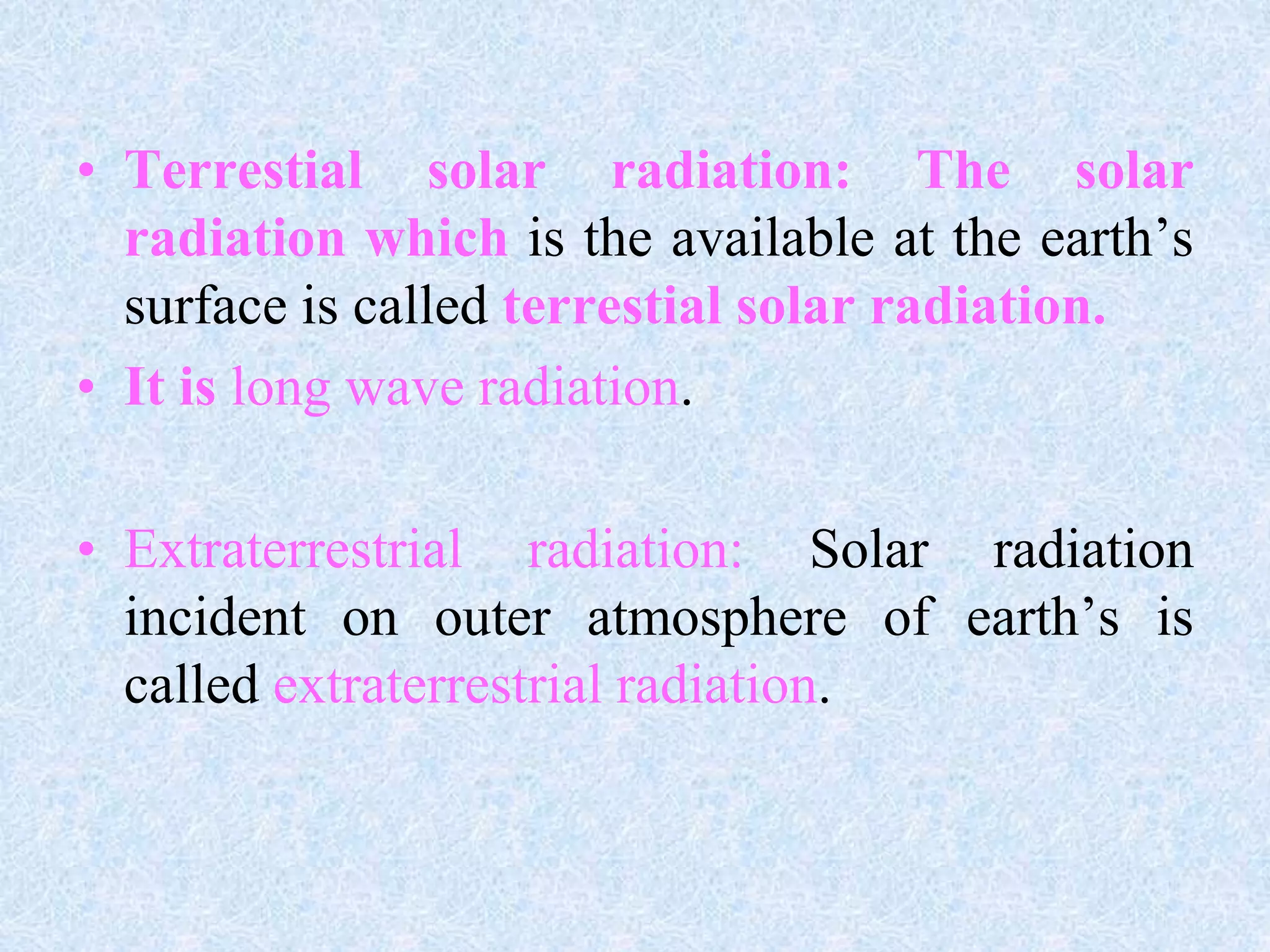 3 solar radiation and greenhouse effect | PPT