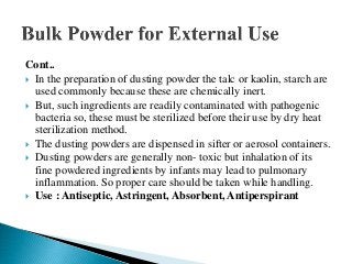 3 solid dosage form powders | PPTX