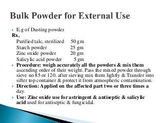 3 solid dosage form powders | PPTX