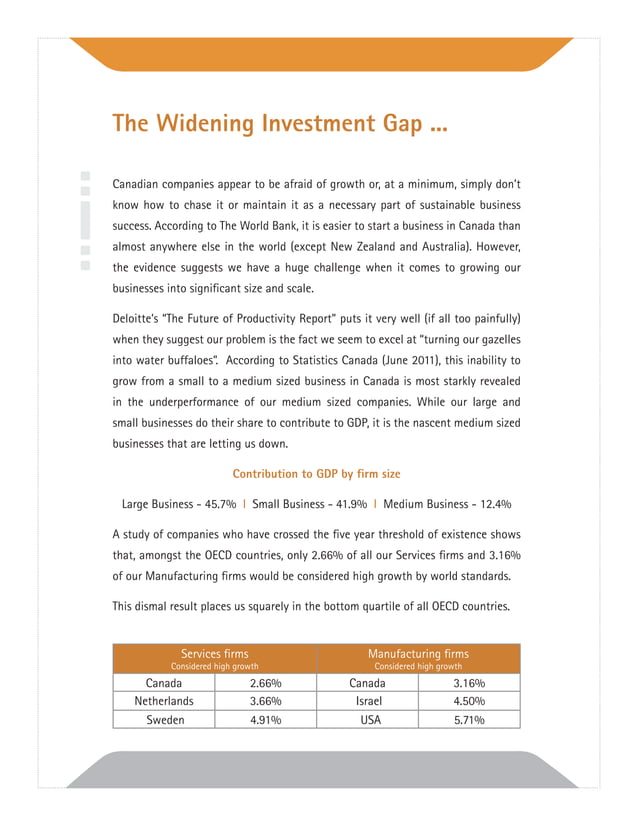 3 solving canada's business crisis the brutal facts | PDF | Business | Business and Finance