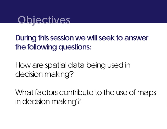 Maps As a Tool for Data Use: Considerations for improvement | PPT