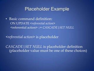 3 sql overview | PPTX