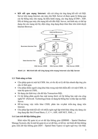 Dữ liệu không gian trên SQL Server - (Spatial Data in SQL Server) | PDF