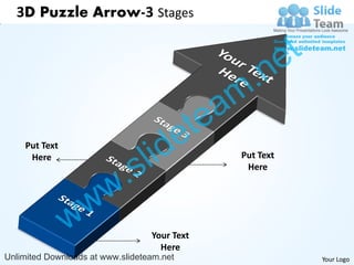 3 stages 3 d arrow business process diagram.text.marked | PDF